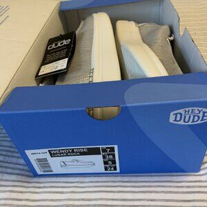 Hey Dude | Shoes | Hey Dude Wendy Rise Lunar Rock Us Size 7 Eu38 Nwt ...